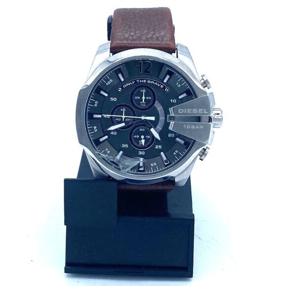 Diesel | Accessories | Diesel Mega Chief Chronograph Grey Dial Mens ...